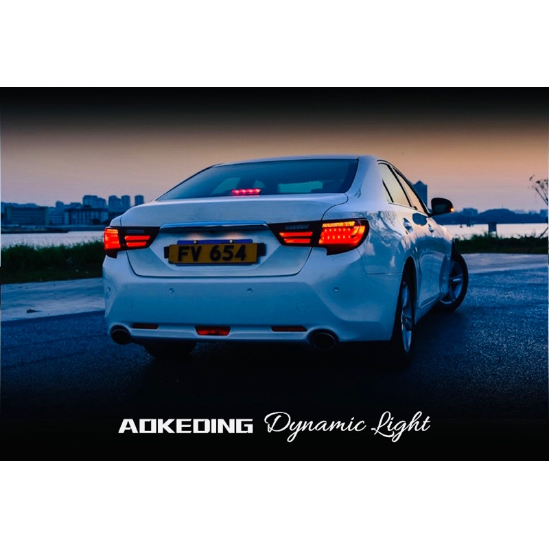 Toyota markx mark x reiz rear led tail lamp light bar 2012 2013 2014 ...