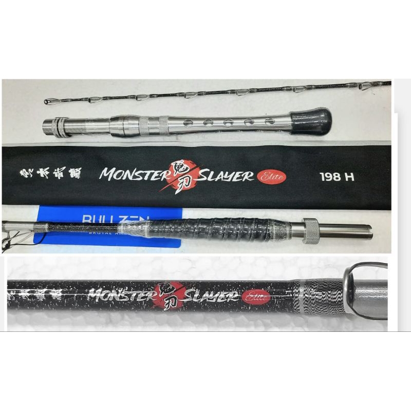 New!! JULY 2023 Bullzen Monster Slayer Elite Rod 198H | Shopee Malaysia