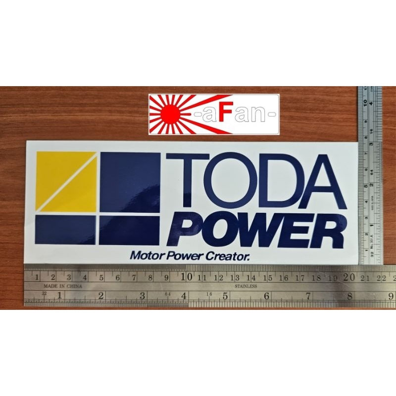 TODA RACING TODA POWER STICKER - BLUE | Shopee Malaysia
