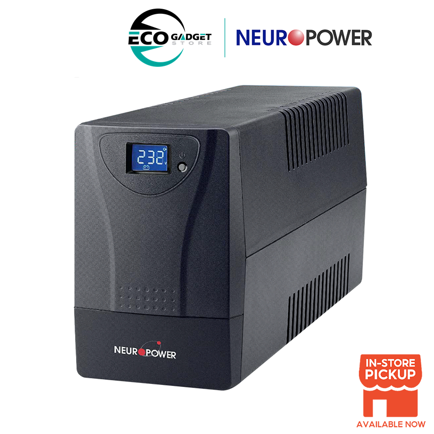 NEUROPOWER Compact Touch Series Line Interactive UPS 850VA - 2000VA ...
