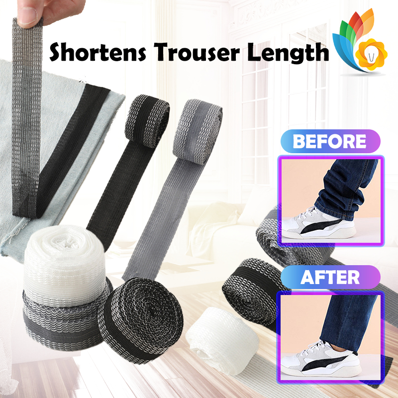 Self-Adhesive Non-Cutting Trousers Edge Stickers - No Need Sew Sewing ...