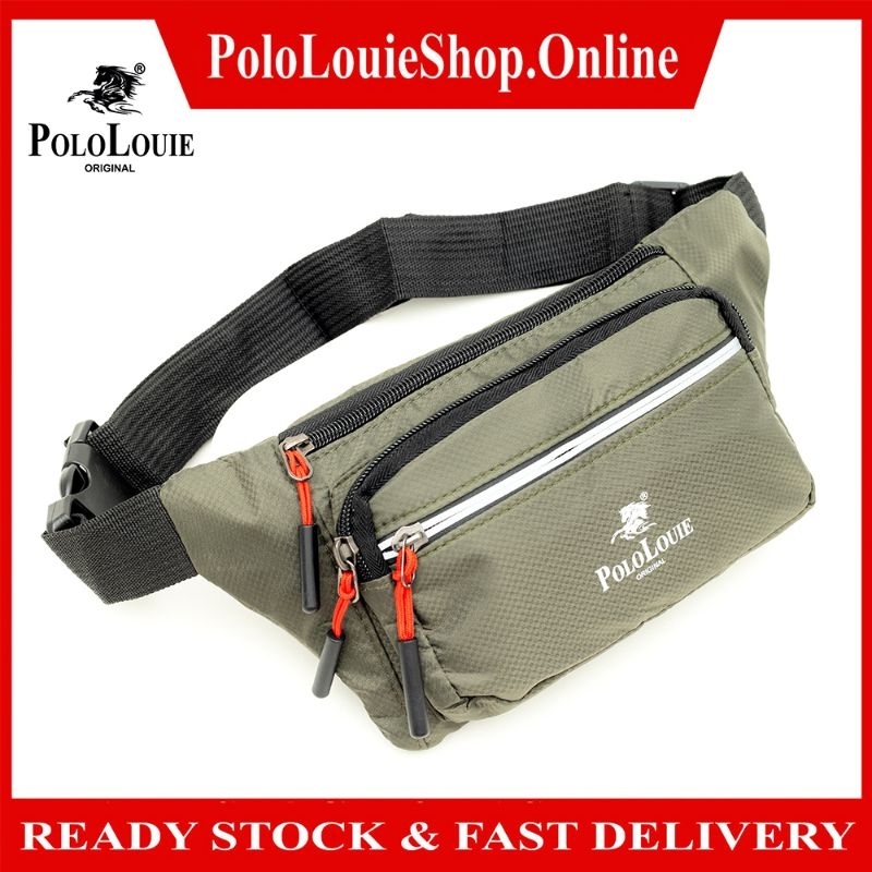 Original Polo Louie Unisex Waist Bag Chest Bag Pouch Bag Crossbody