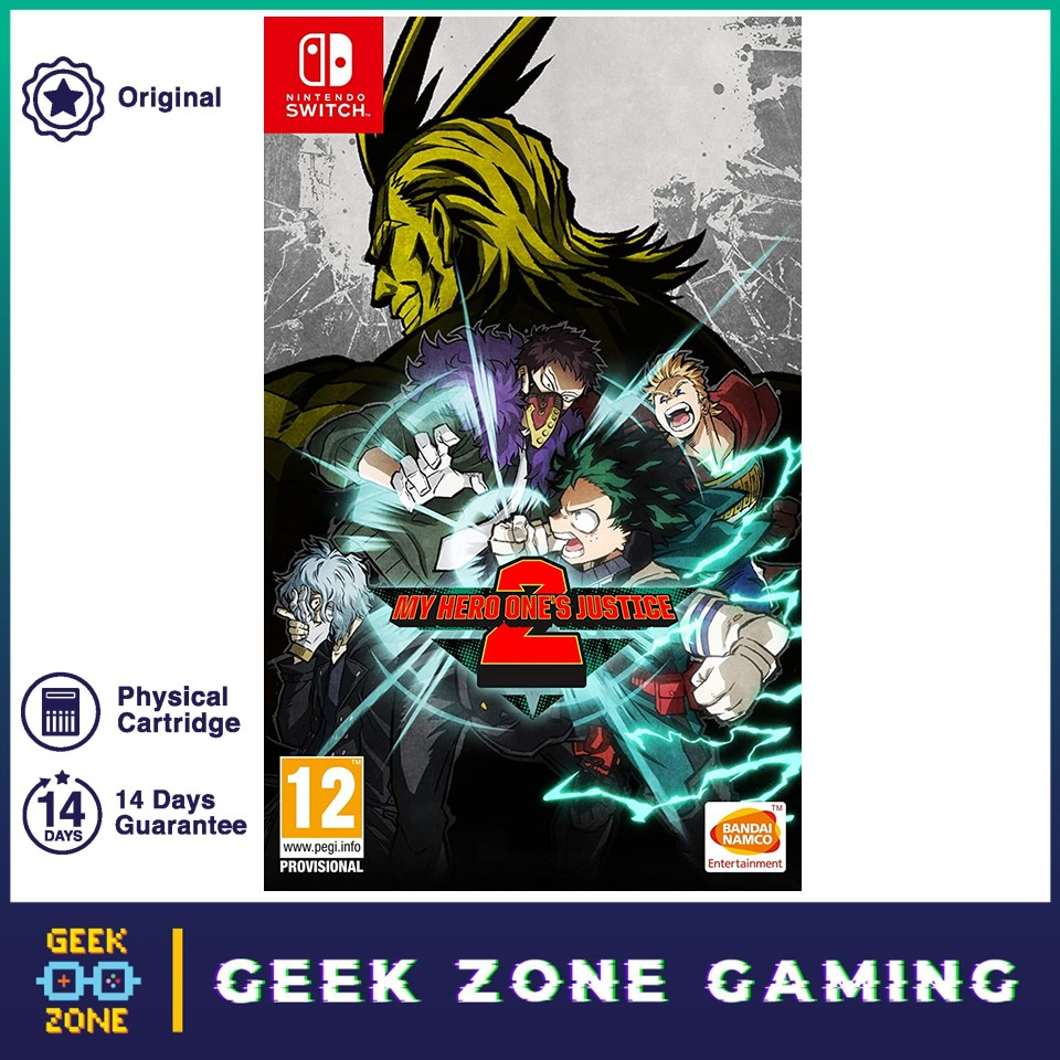 Nintendo Switch My Hero One’s Justice 2 | My Hero One’s Academia ...