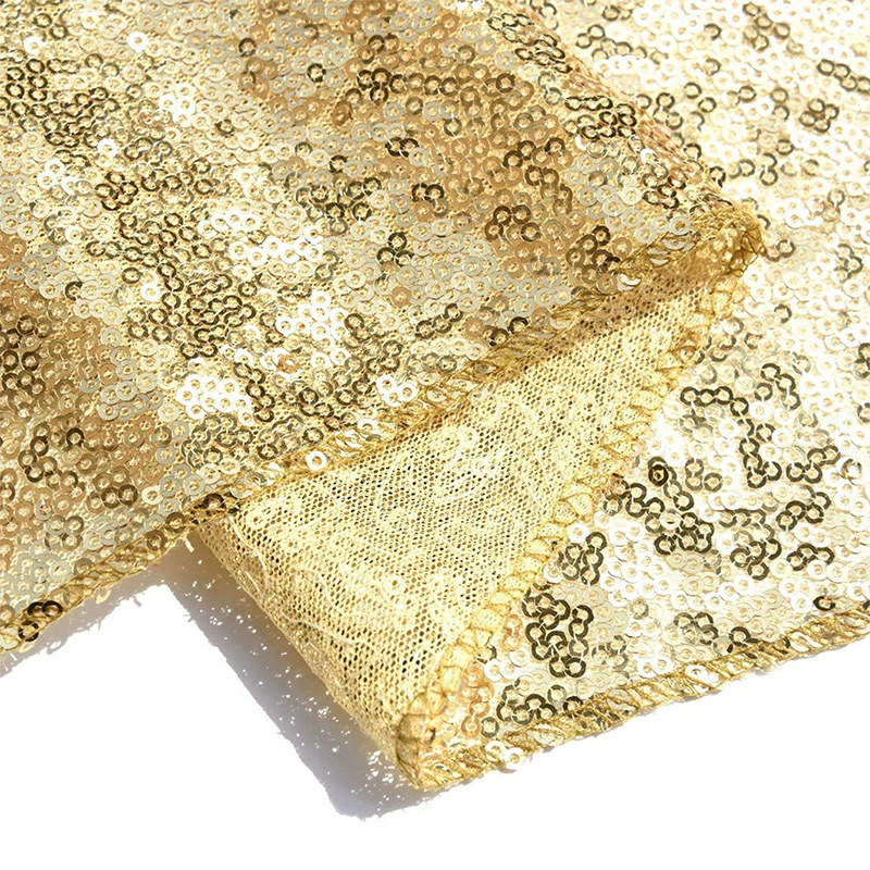 🇲🇾Sequin Fabric Sequins Backdrop Material Kain Sequin Cloth Table Decor ...