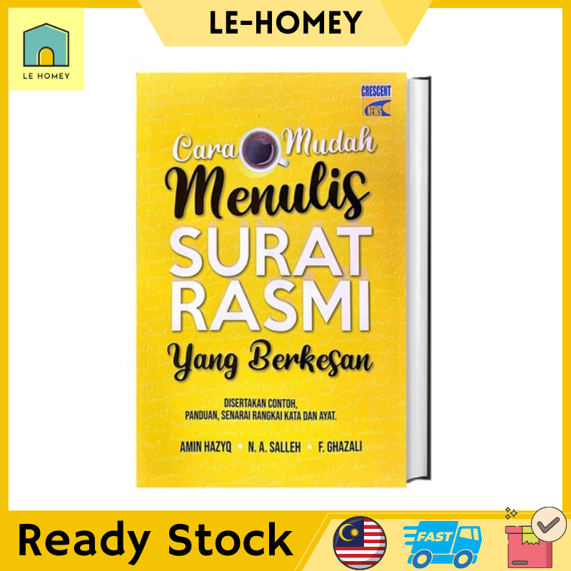 Cara Mudah Menulis Surat Rasmi Yang Berkesan Bahasa Melayu | Shopee ...