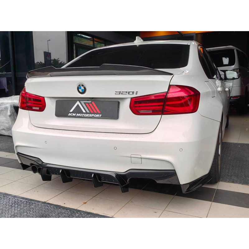 BMW F30 Performance plus rear diffuser bodykit | Shopee Malaysia