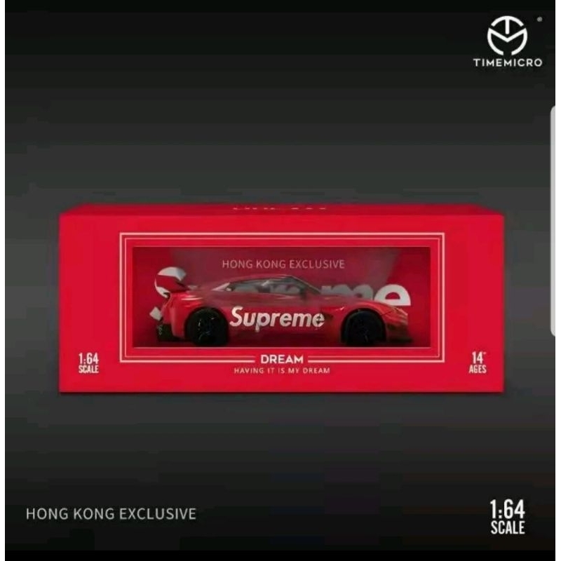 Time Micro Nissan GTR Supreme Diecast 1:64 | Shopee Malaysia