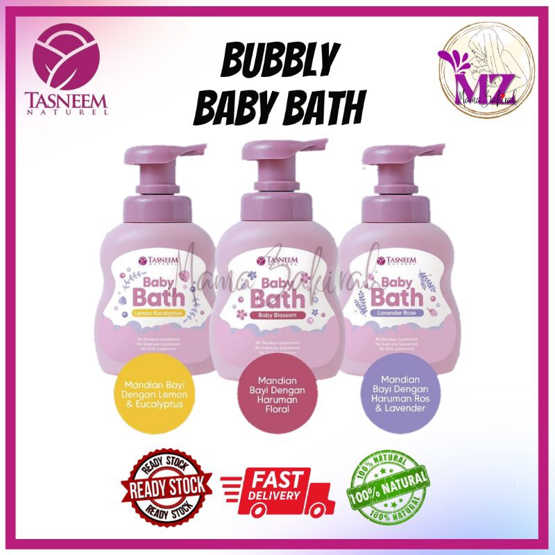 Tasneem Naturel Bubbly Baby Bath/Head To Toe For Baby | Shopee Malaysia