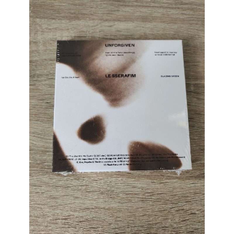 Wts Le Sserafim Unforgiven 1st Studio Album Photobook Compact Shopee ...