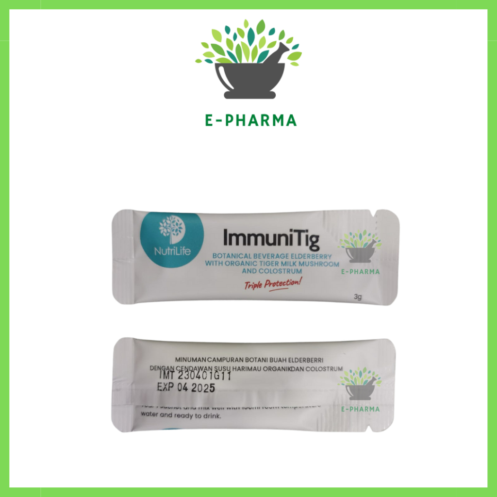Nutrilife Immunitiq Powder 3G Sachet | Immunity (Exp: 04/2025) | Shopee ...
