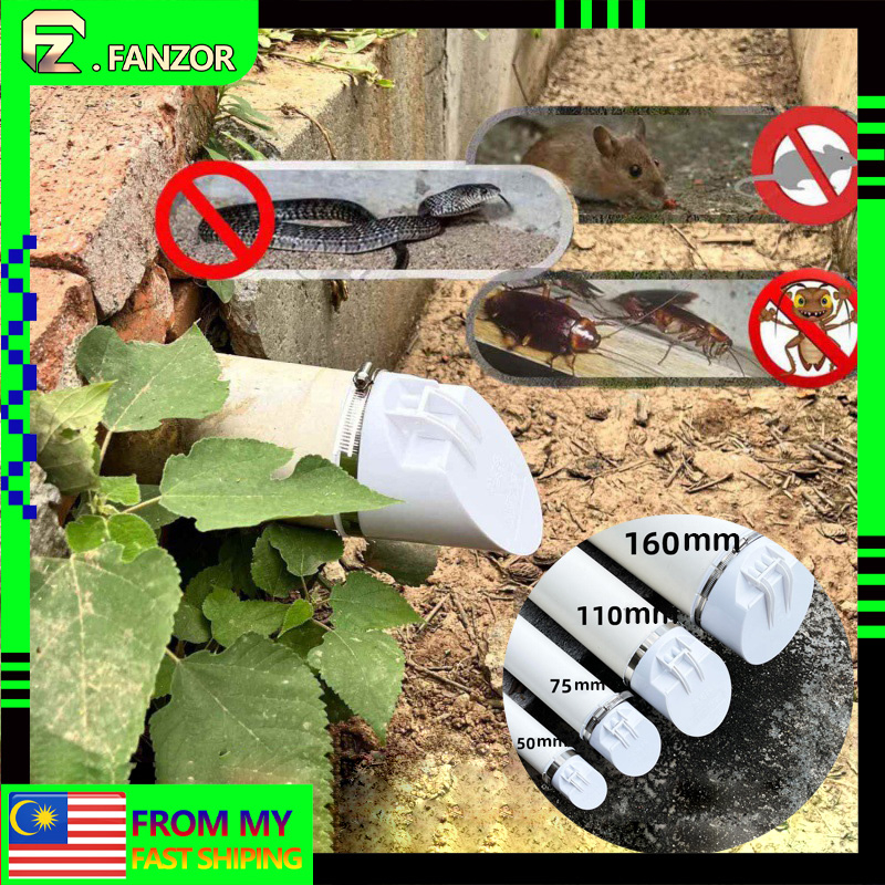 PVC Drain Pipe Deodorant Downcomer Horizontal Pipe Coat Sewage Septic ...