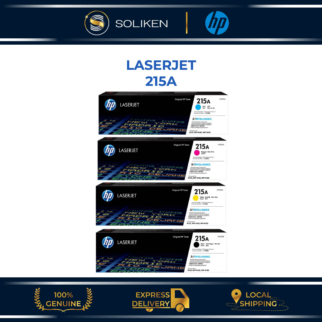 HP 215A Original LaserJet Toner Cartridge HP W2310A W2311A W2312A ...