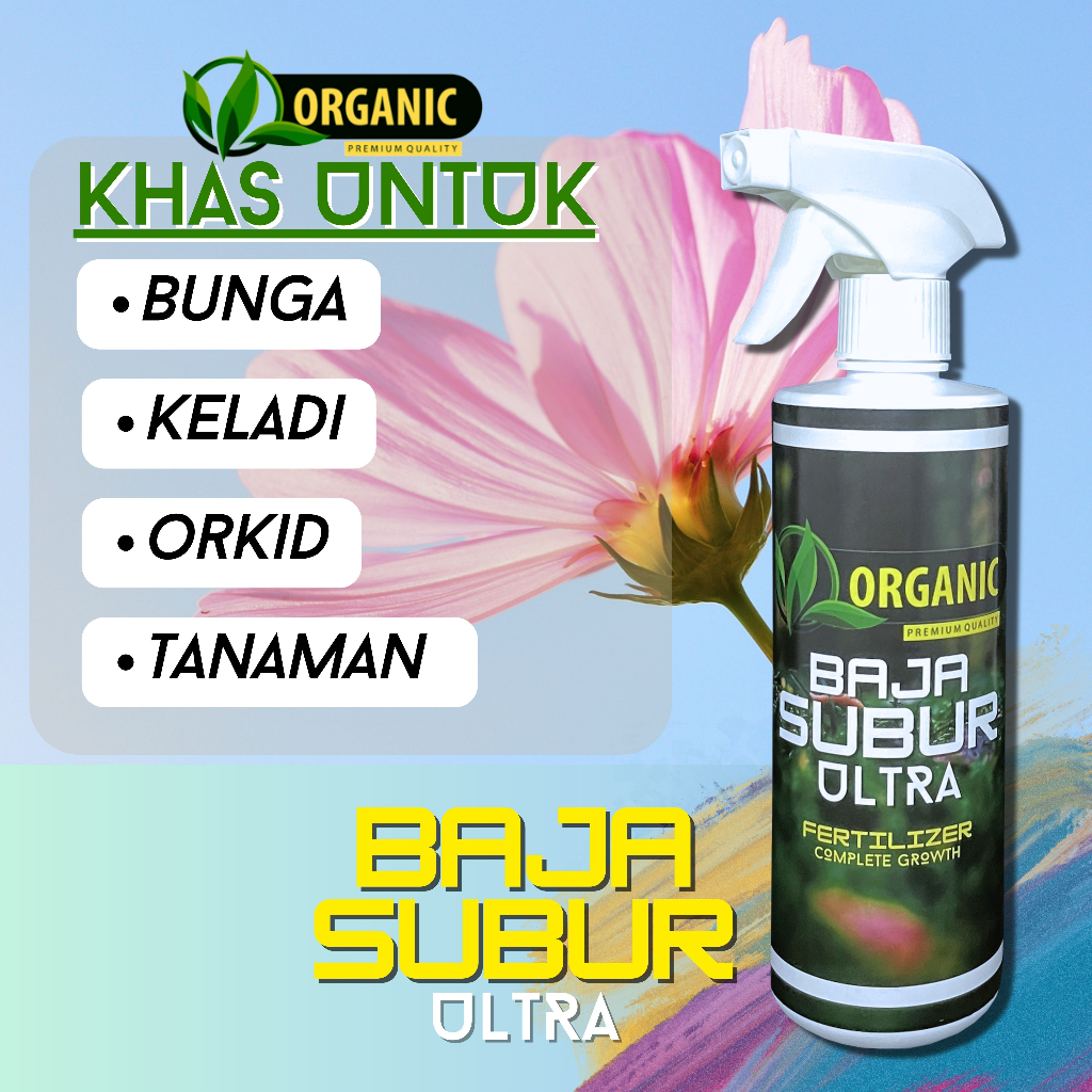 Baja Subur Ultra Original 500ml Khas Untuk Tanaman Dan Tumbuhan ...