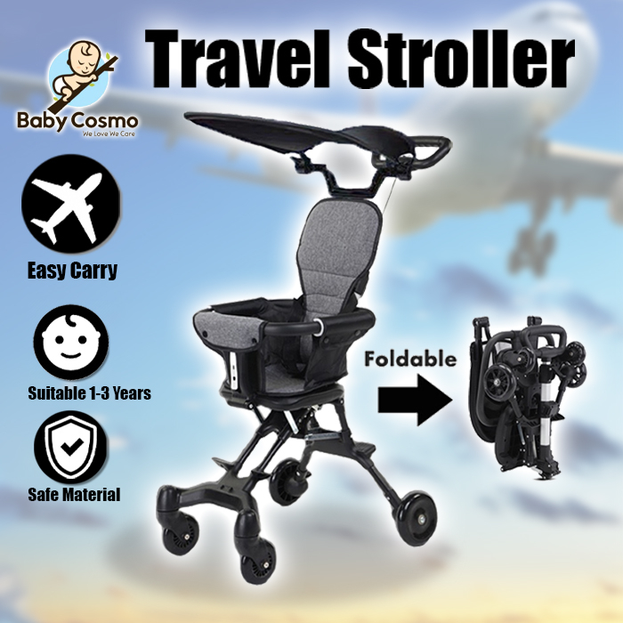 Travel Foldable 2 Way Facing Baby Stroller Magic stroller Lightweight ...