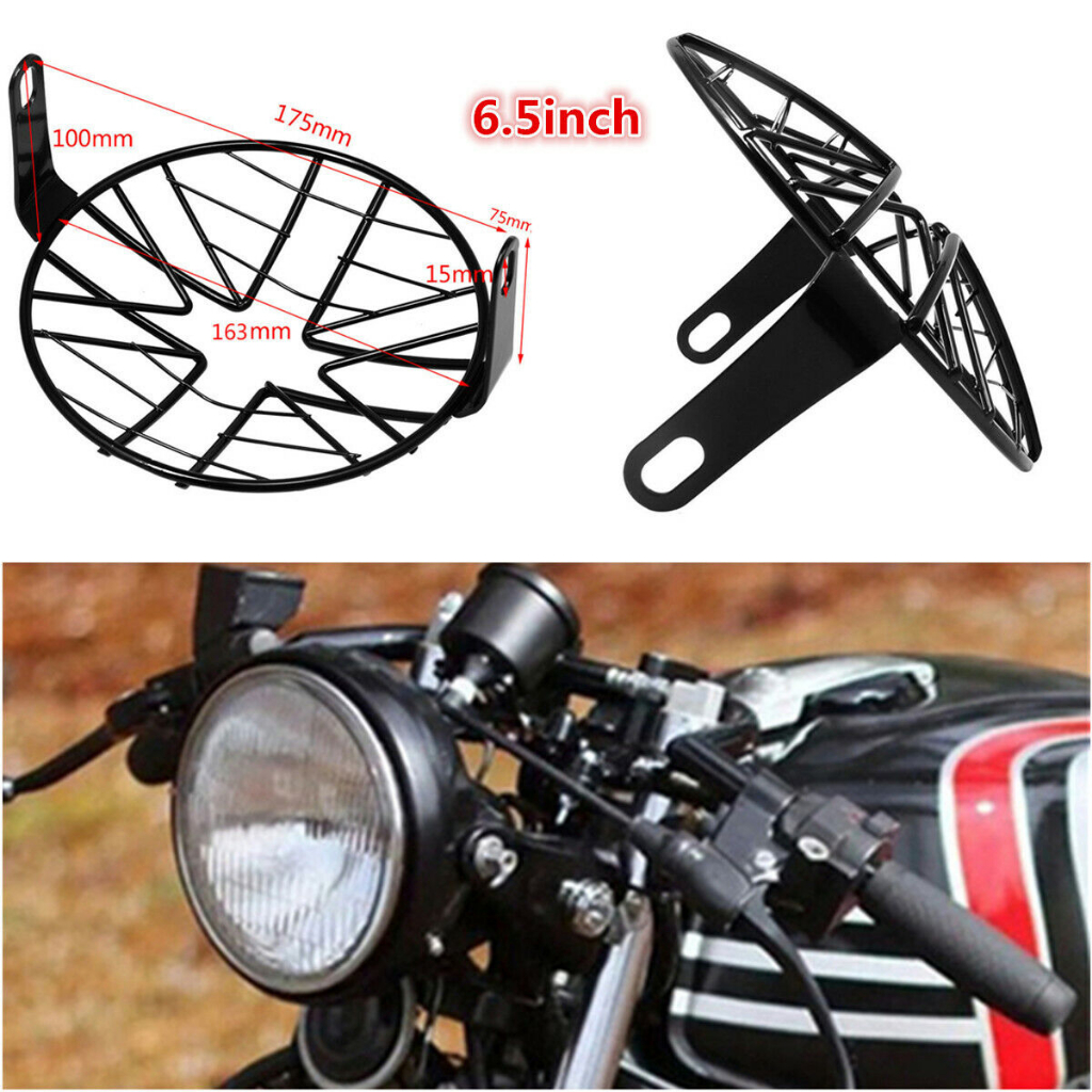READY STOCK UNIVERSAL HEADLAMP COVER 16CM HEADLIGHT NET CLASSIC ...