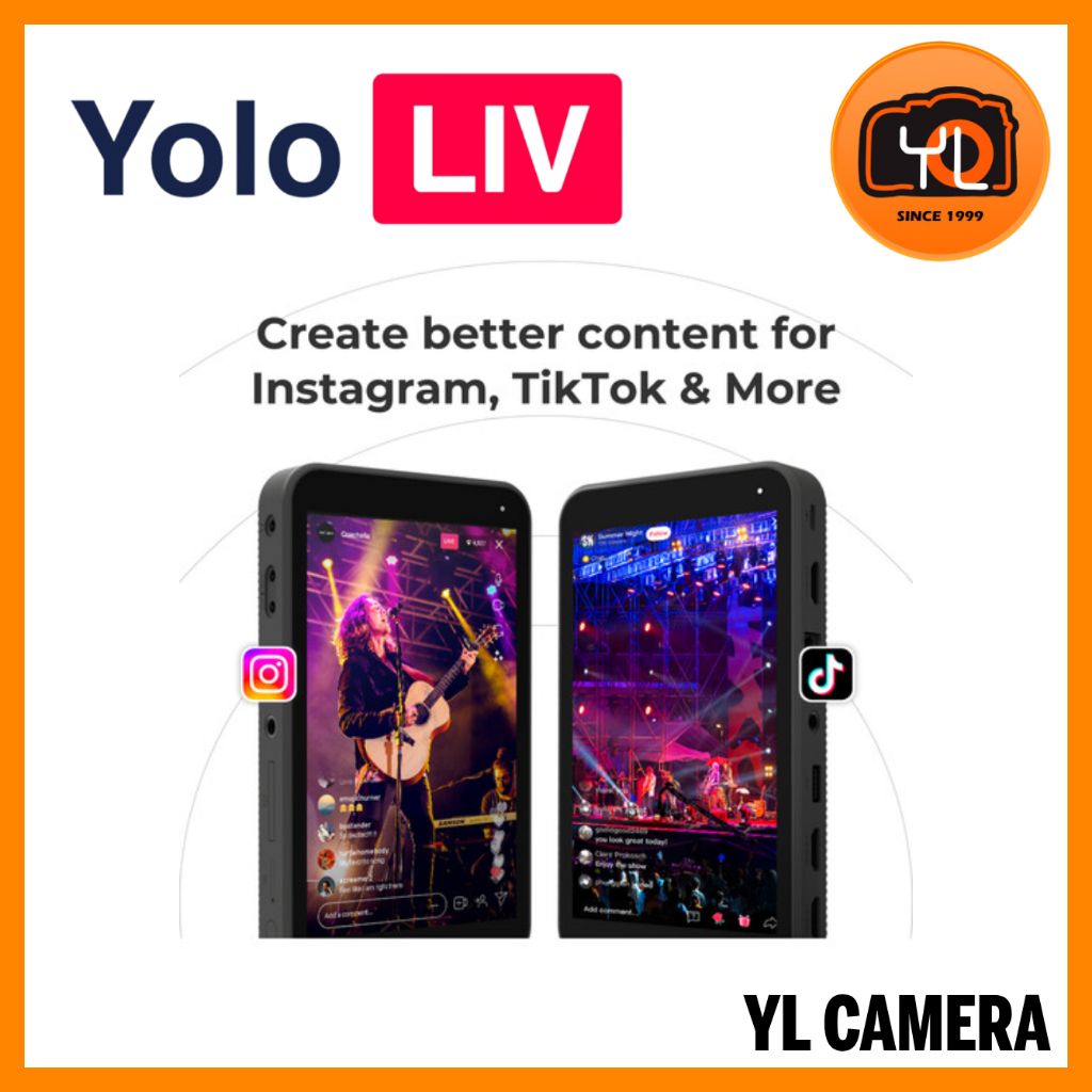 YoloLiv Instream Vertical Live Streaming Encoder and Monitor | Shopee ...