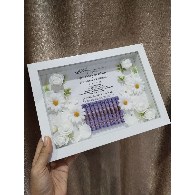 Frame Mas Kahwin 3D~ | Shopee Malaysia