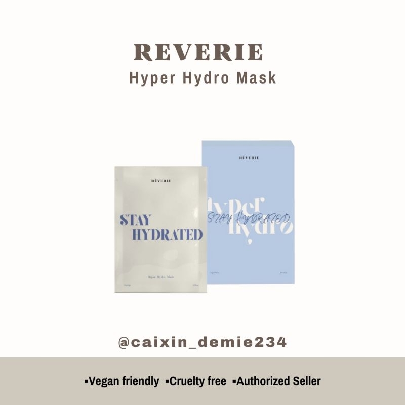 REVERIE Hyper Hydro Sheet Mask | Shopee Malaysia