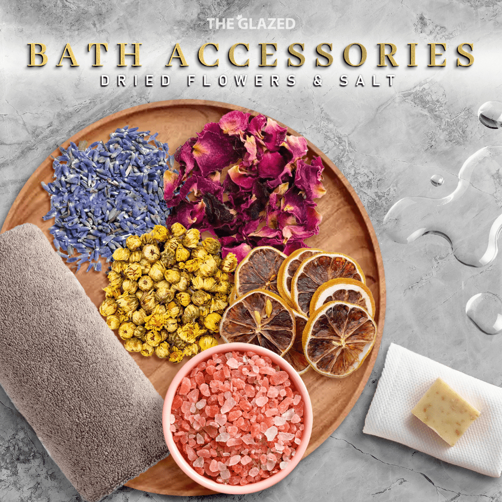 The Glazed Dry Flower For Bath & Relaxing Spa Mandi Bunga (5g) | Shopee ...
