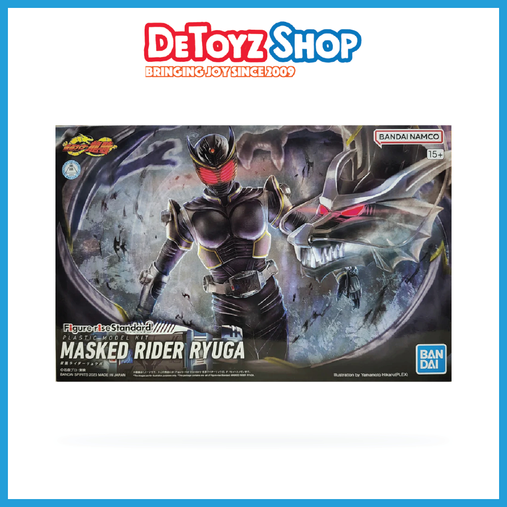 P-BANDAI Figure-rise Standard Masked Rider Ryuga | Shopee Malaysia