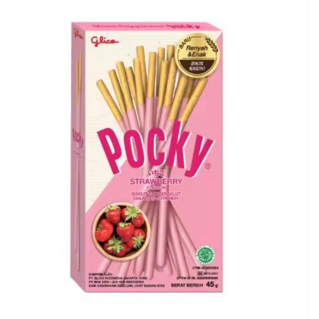 Pocky Stick - Strawberry 45g | Shopee Malaysia