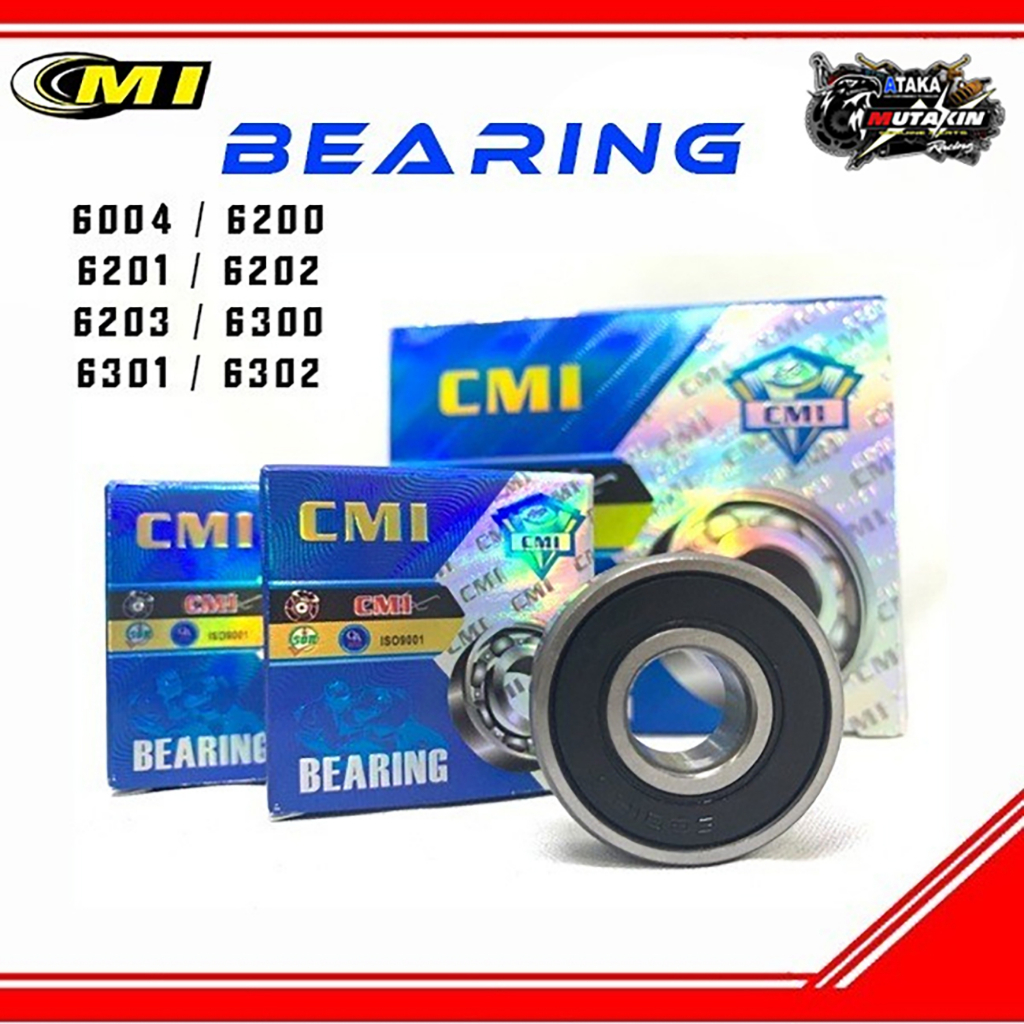 6004 / 6200 / 6201 / 6202 / 6203 / 6300 / 6301 / 6302 CMI BEARING WHEEL ...