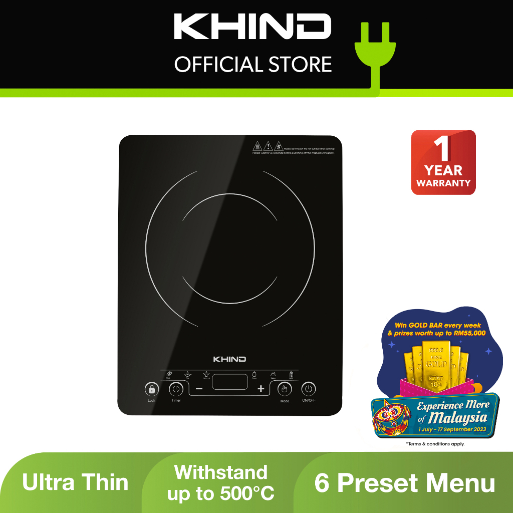 Khind Induction Cooker IC1600 | Shopee Malaysia