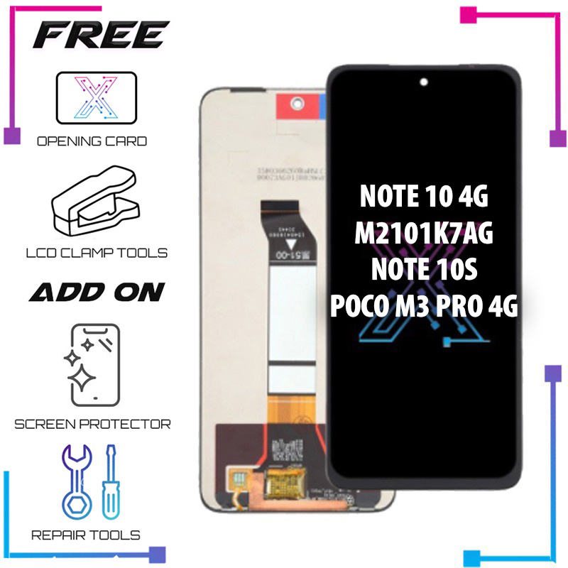Lcd For Poco M3 Pro 4G / Poco M5S / Redmi Note 10 4G / Redmi Note 10S ...