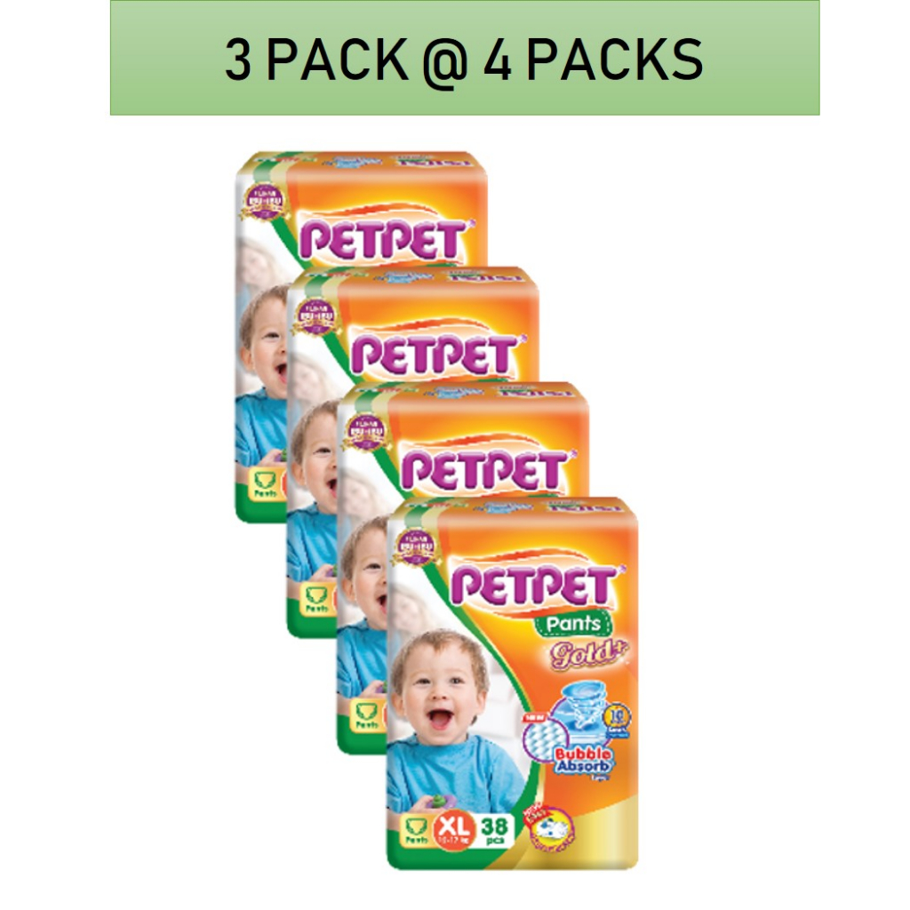 [NEW] PetPet Pants Jumbo Pack XL38 (3 or 4 packs) | Shopee Malaysia