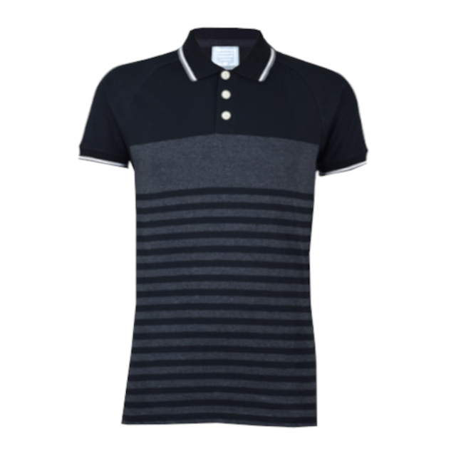ANTIONI Men's Polo Tee Short Sleeve (BLKMD) | Shopee Malaysia