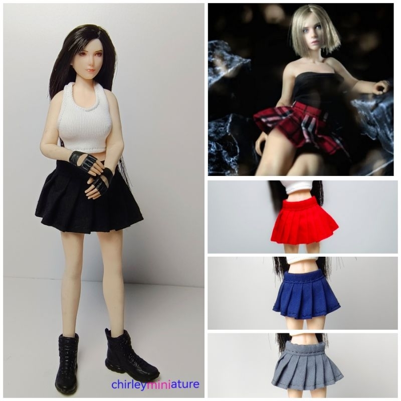 Female action figure skirt 1/12 /TB leauge 1/12 Figma Manatee industries figure Snails shell ...