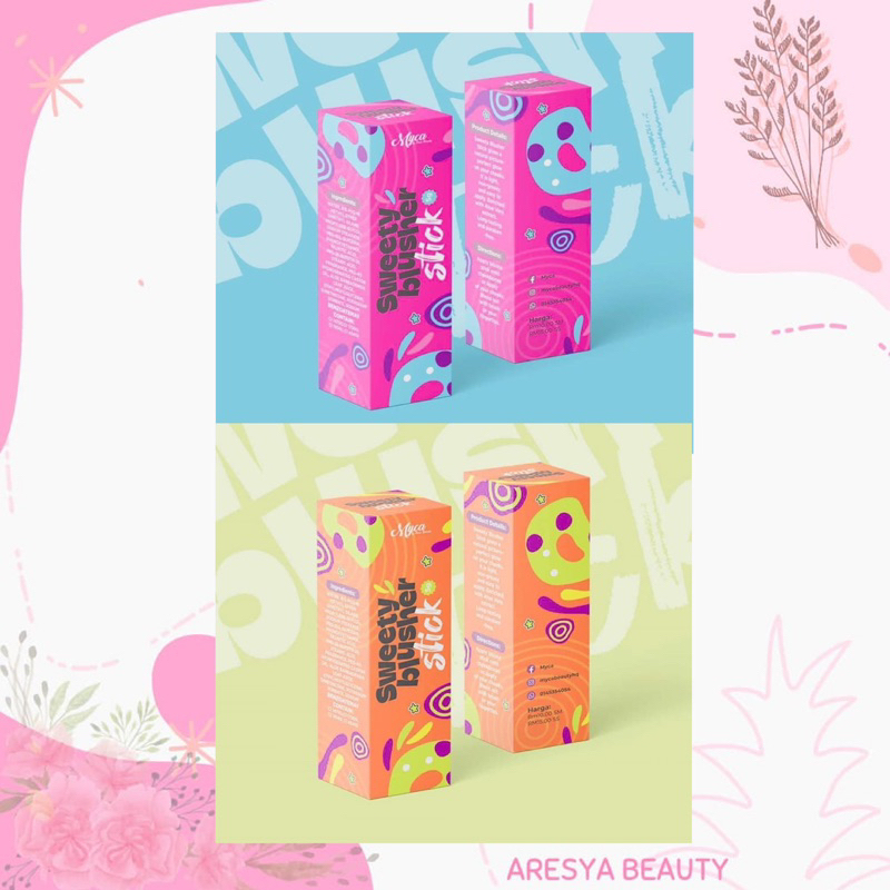 Myca sweety blusher stick new sweet pink sweet coral 💯ORI HQ | Shopee ...