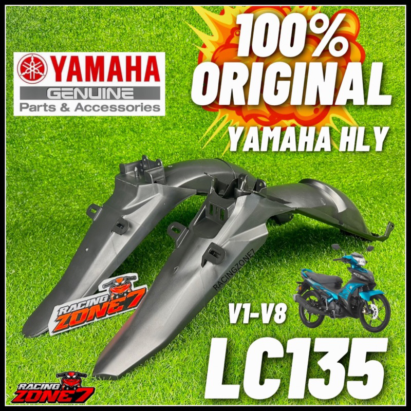 JAMIN 100% Yamaha LC135 V1 V2 V3 V4 V5 V6 V7 V8 Rear Fender,Madgat Mudguard LC135, LC135 Madgat ...