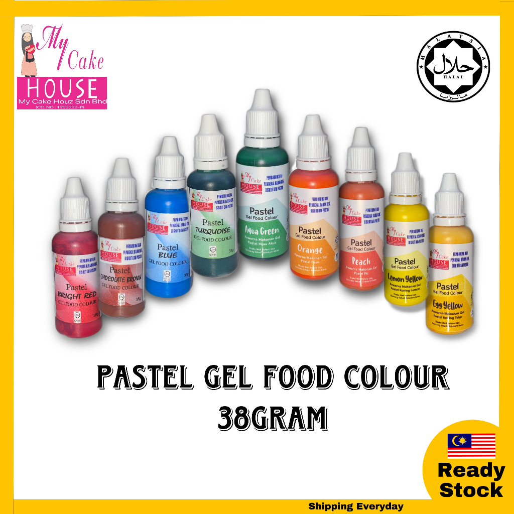 HALAL Pastel Food Colour 38g | Shopee Malaysia