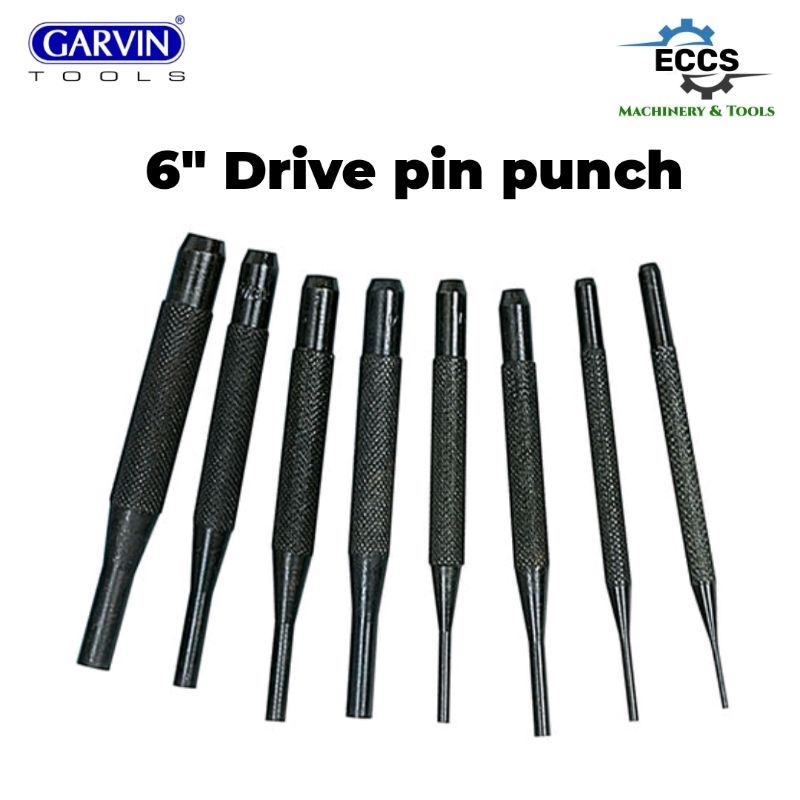 GARVIN DRIVE PIN PUNCH 6" 15CM DRIFT PIN PUNCHES 2MM TO 10MM | Shopee Malaysia