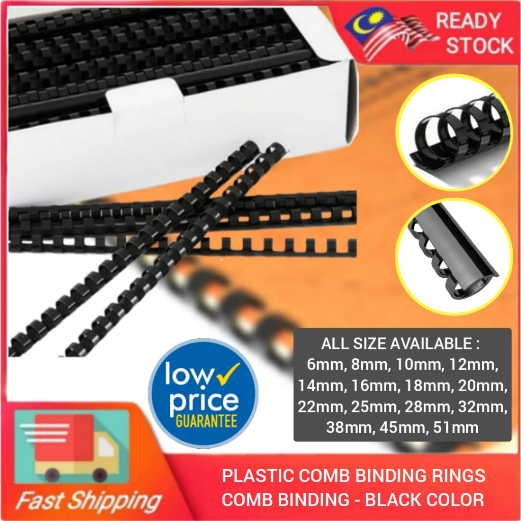 Box Binding Comb Plastic Comb Binding Rings Binding Comb Ring
