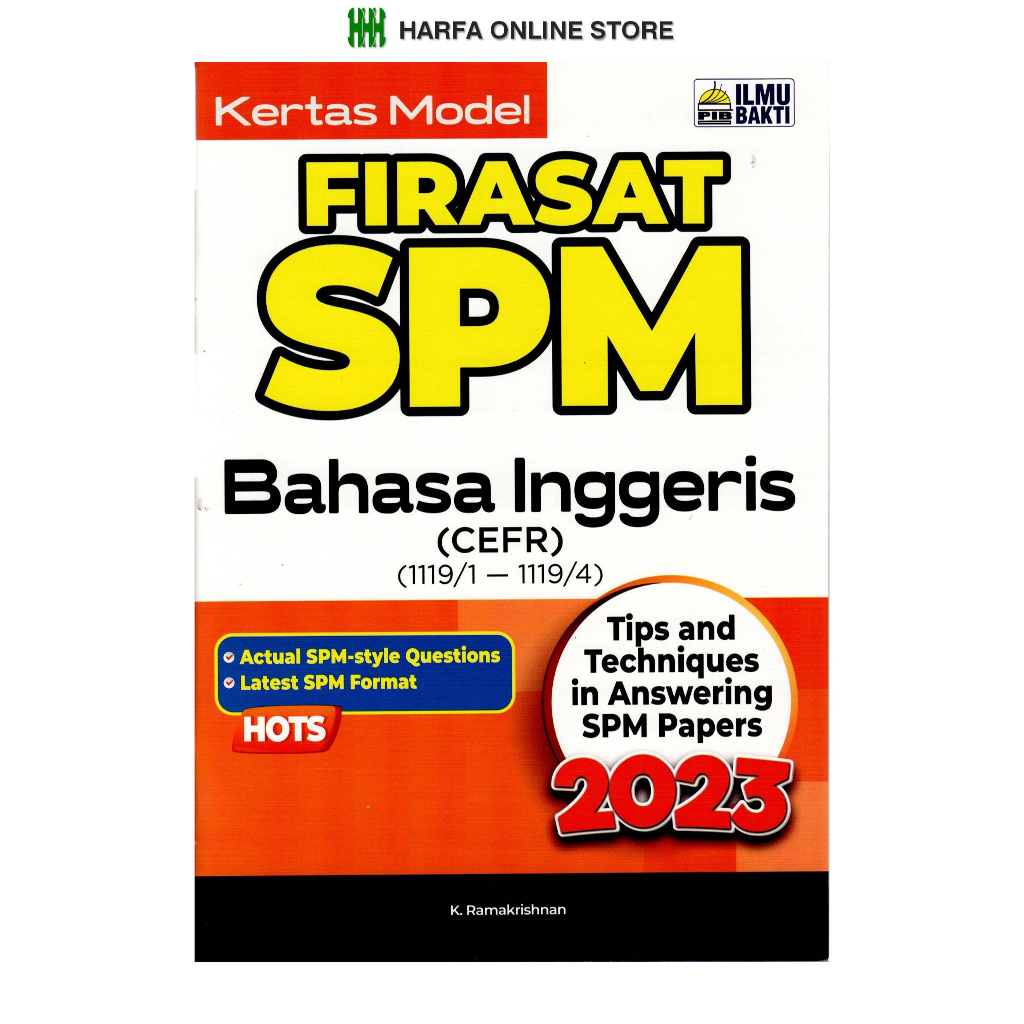 Kertas Model Firasat SPM Bahasa Inggeris ( CEFR ) ( 1119/1- 1119/4 ...