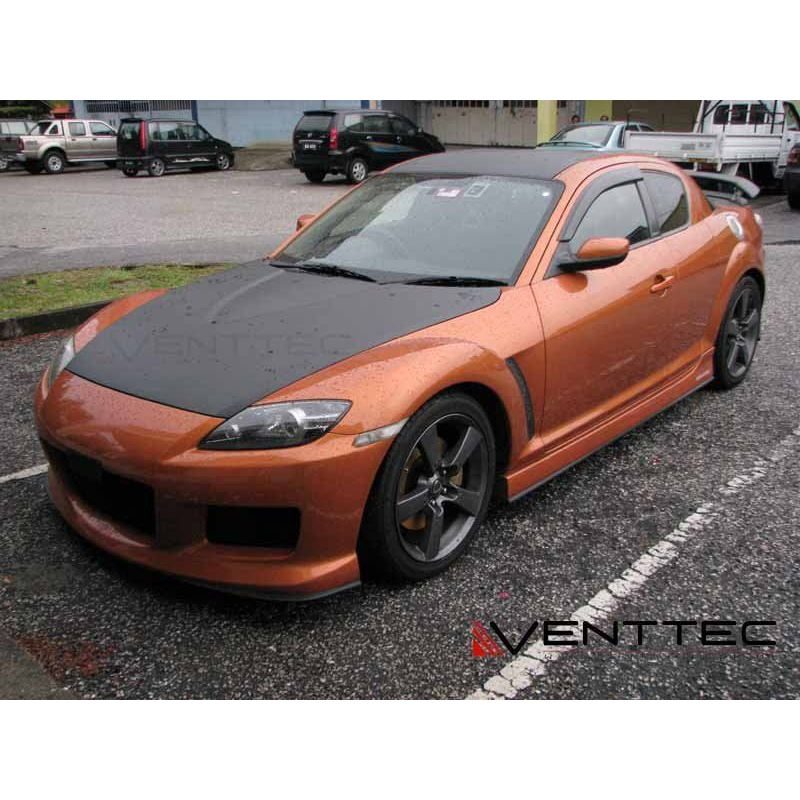 Mazda RX8 2003-2012 Venttec Door Visor / Window Vent Visor Deflectors ...
