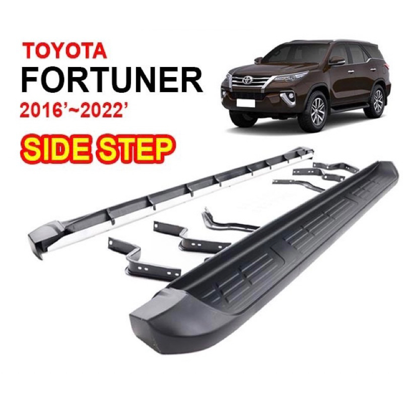Toyota Fortuner 2016-2023 Door Side Step OEM Running Board [READY STOCK ...