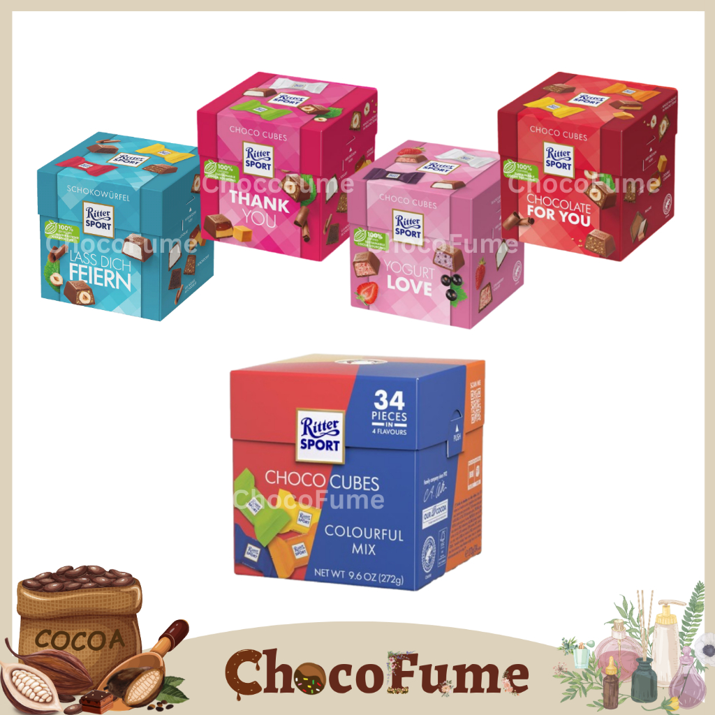 Ritter Sport Choco Cubes Box 176g ~ 272g | Shopee Malaysia