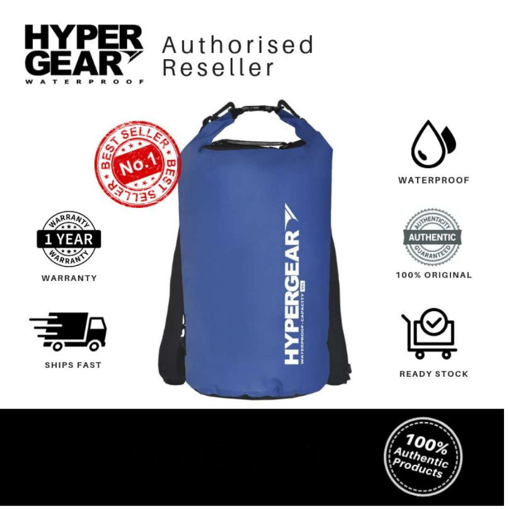 Hypergear Dry Bag 40 Liter - Blue ( 100% Original + 1 Years Warranty ...