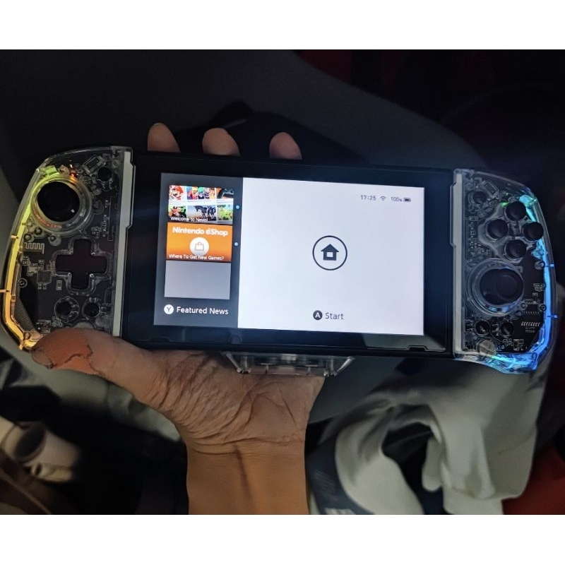 (used)Nintendo switch V1+transparent control | Shopee Malaysia