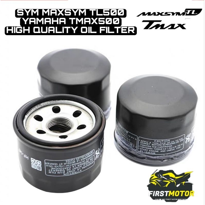 SYM Maxsym TL 500 TL500 YAMAHA TMAX 560 TMAX560 High Performance Oil ...