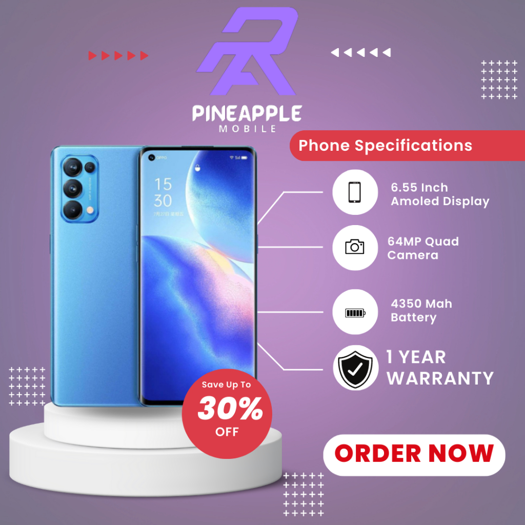 OPPO RENO5 PRO (12GB RAM + 256GB ROM) USED PHONE | Shopee Malaysia