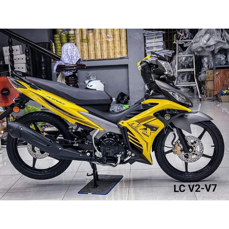 COVERSET YAMAHA LC135 V1 V2 V3 V4 V5 V6 V7 V8 MX KING BODY SET COVERSET ...