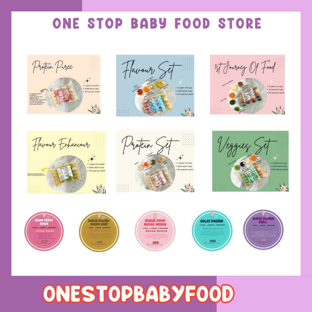 SYURGABABYFOOD - FROZEN BABY FOOD | Shopee Malaysia