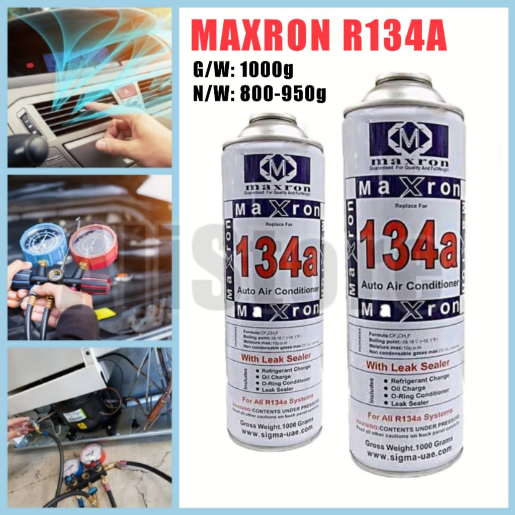 ALi R134a Gas Refrigerant R134a ICE LOONG MAXRON R134a (NOT SHIPPED TO SABAH SARAWAK ...