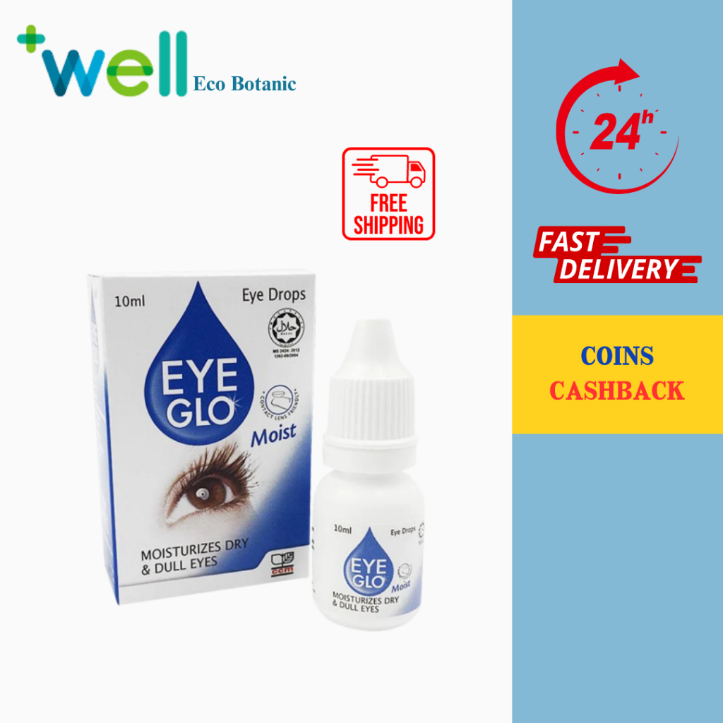 Eye Glo Moist Eye Drops 10ml | Shopee Malaysia