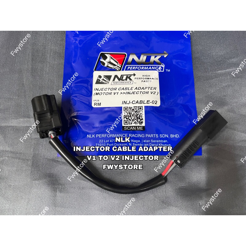 INJECTOR CABLE ADAPTER Y15ZR V1 TO Y15ZR V2 V1 TO V2 RS150 INJECTOR TO ...