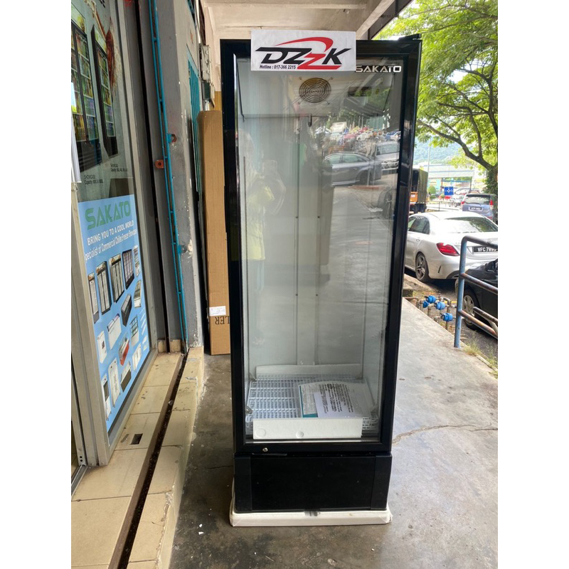 New Sakato 290L (Blower System) Single Door Chiller SC-298FW (Black ...